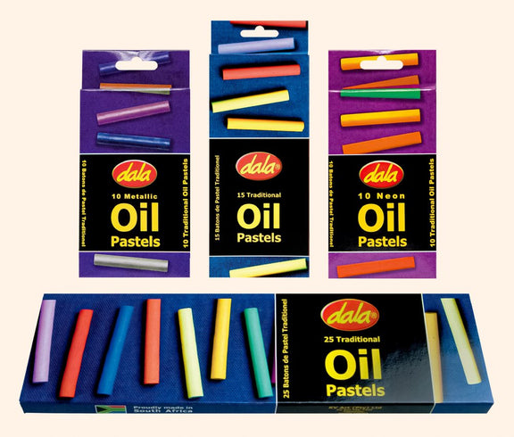 Oil Pastels (Traditional Colours) – Pascal Arts, Crafts & Design